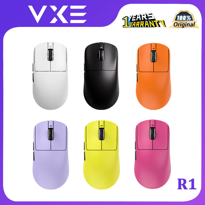 【Available in stock】VXE dragonfly R1 Pro Mouse Game PAW3395 Lightweight ...