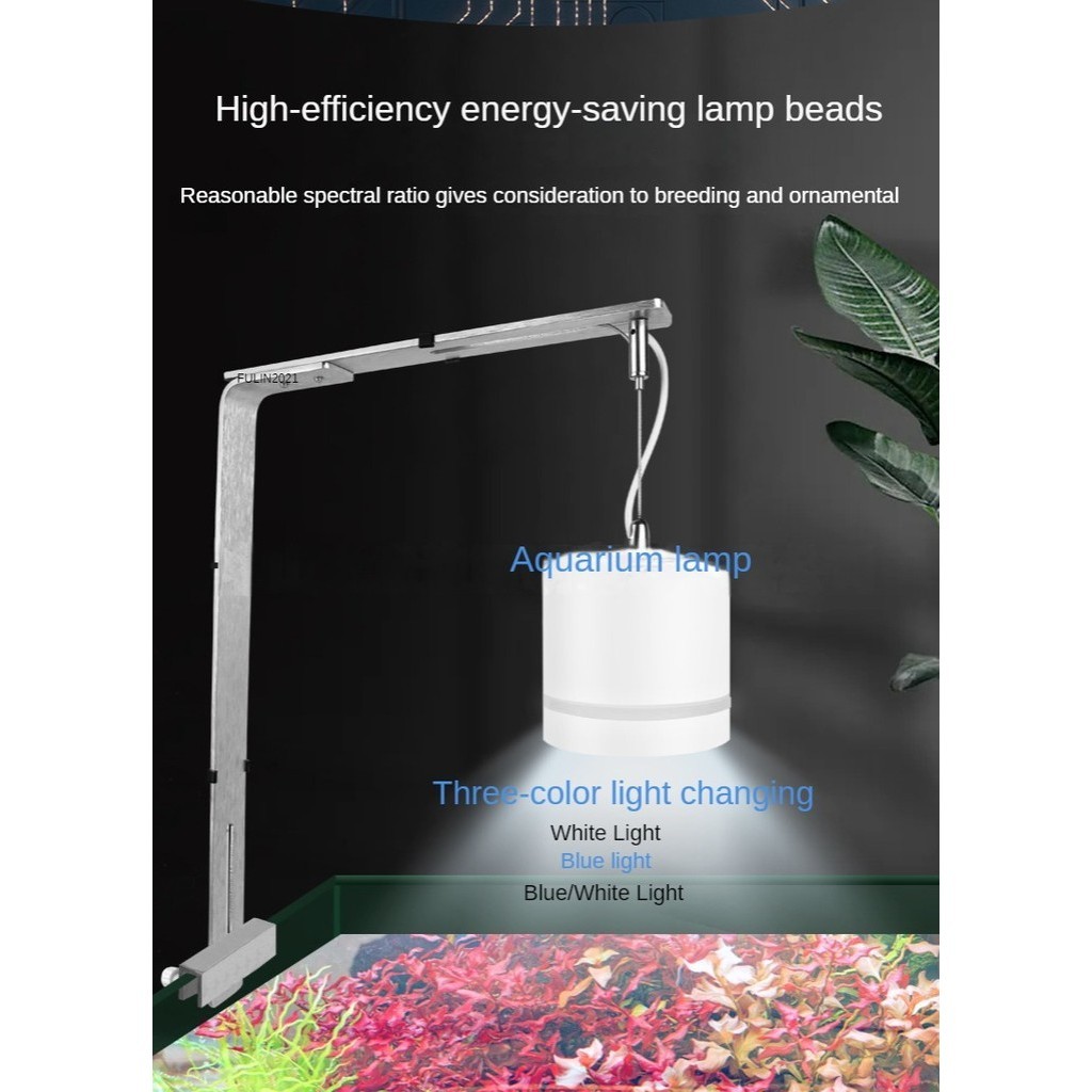 Aquatic Lamp Aquarium Light Fish Tank Light Aquatic Plant Downlight ...