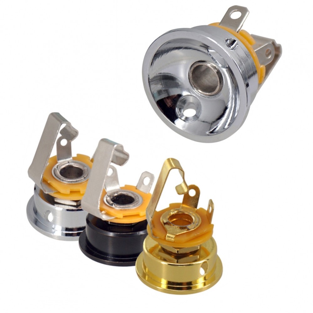 Socket Jack TL Assembly Electric Guitar Electro Sockets For Tele Guitar ...
