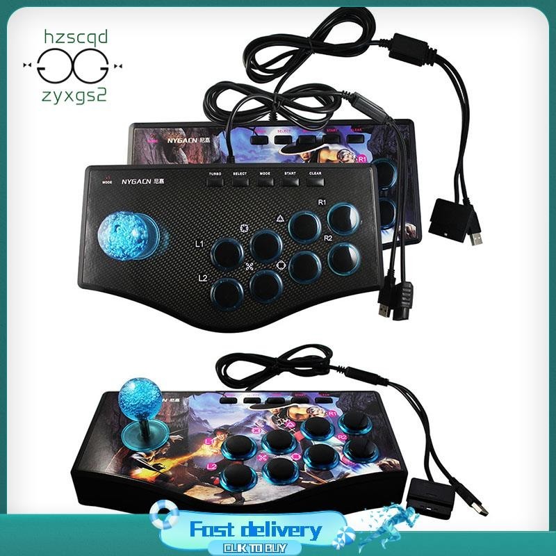 【Hzscqdzyxgs2】Retro Arcade Game Rocker Controller Usb Joystick For Ps2 ...