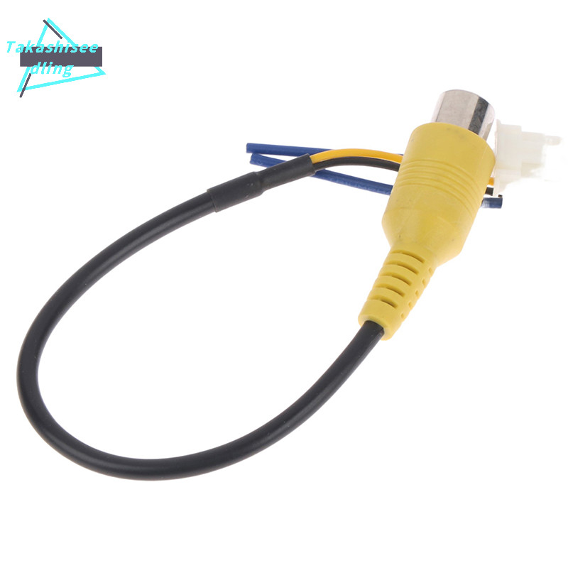 (Takashiseedling) Rear View Backup Camera Cable Adaptor RCA For Car ...