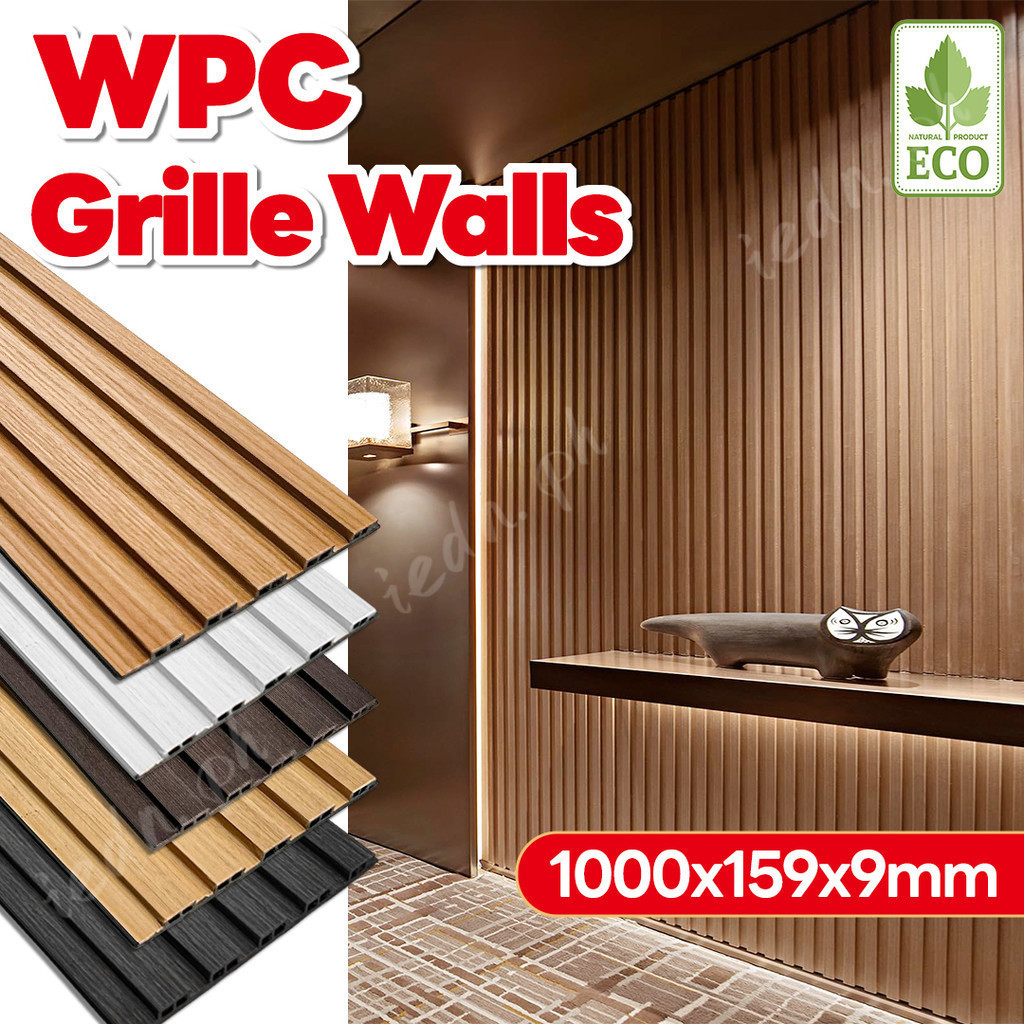 Wall Panel Board 3D Wallpaper Waterproof Grille Design Ecological Board ...