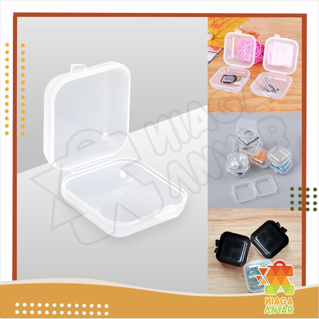 NA Transparent Mini Medicine Box / Pill Capsule Storage Container ...