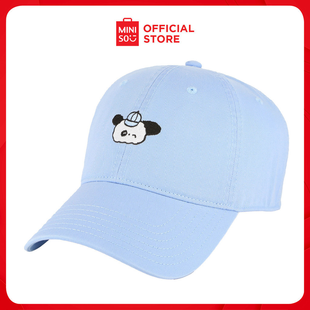 MINISO Doggie Power Collection Baseball Cap (Light Blue) | Shopee ...
