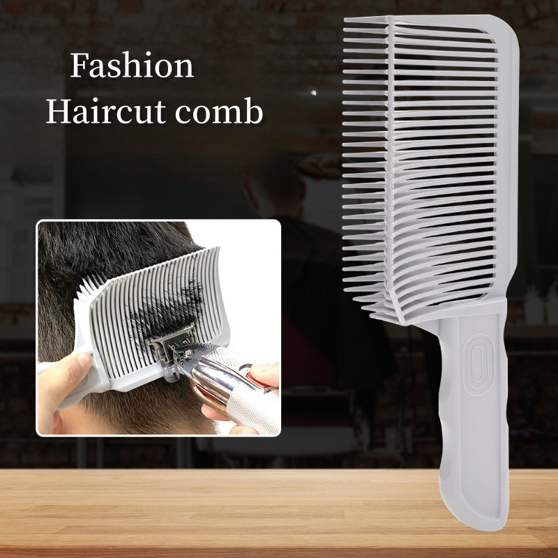 Oil Head Gradual Change Haircut Comb Cut Flat Hair Push Cut Comb ...