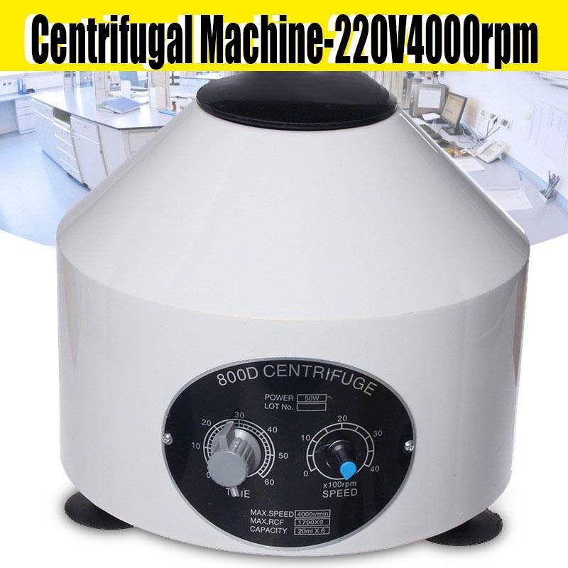 800D Electric Centrifuge Machine Lab Laboratory Medical Separate ...