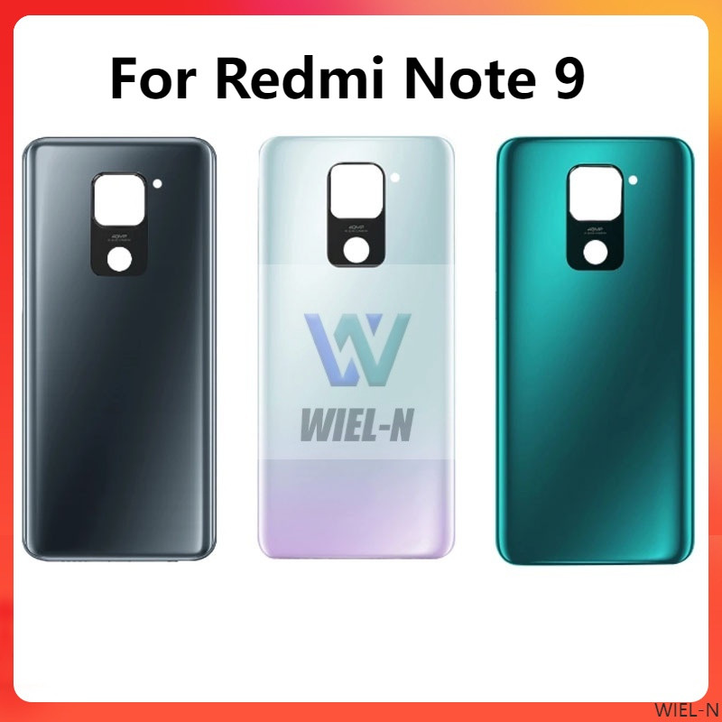6.53" 2020 For Xiaomi Redmi Note 9 Back Cover Back Door Case Case Panel ...