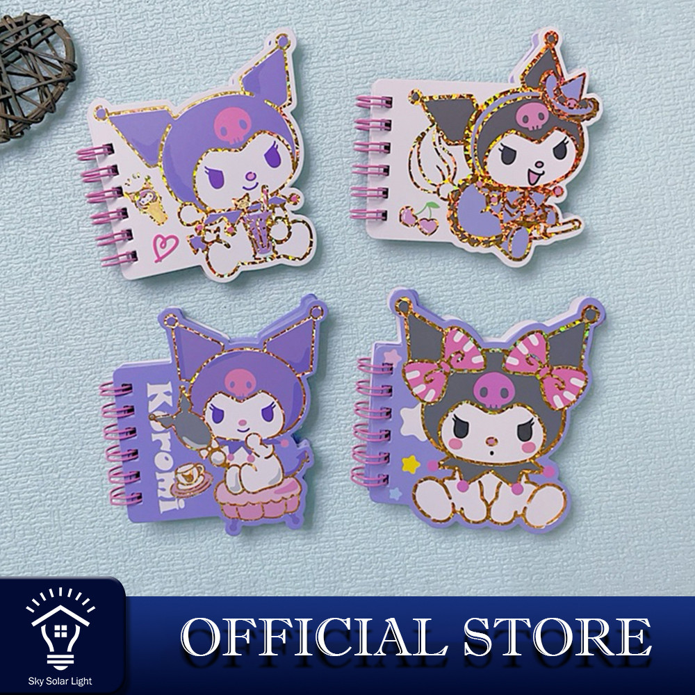 SKY Cute Kuromi Small Diary Pocket Notepad Spiral Notebook 60 sheets ...