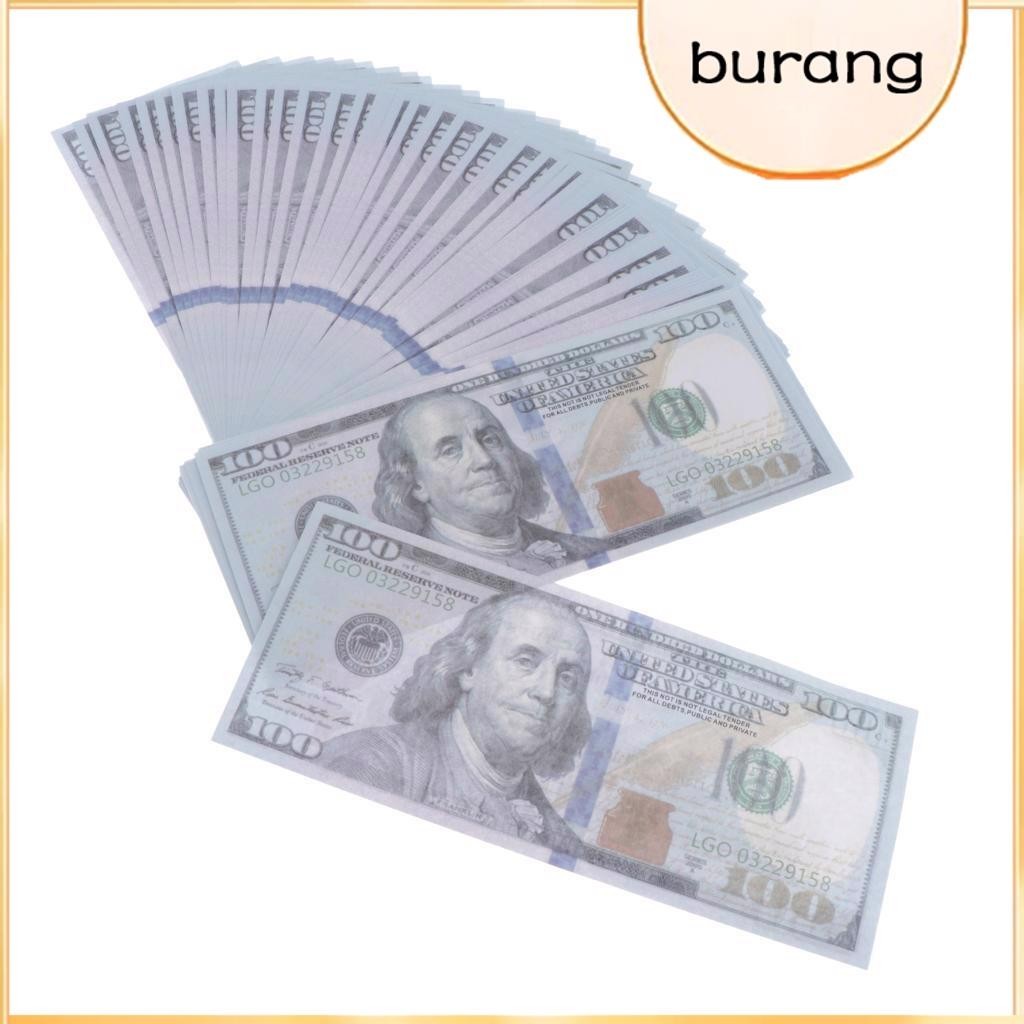 1/2/3 100pcs US Dollars Prop Play Fun Magic Prop Denomination B Pretend ...