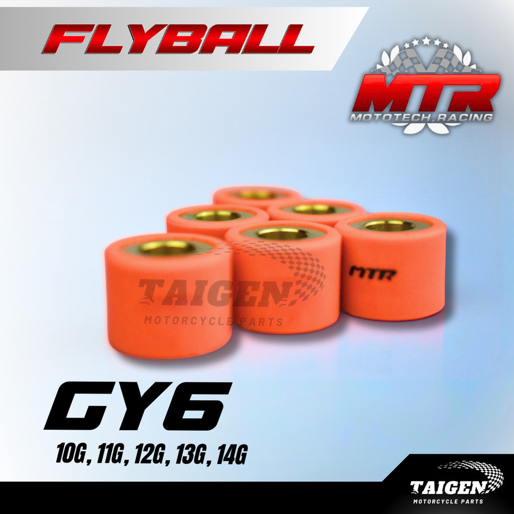 MTR Racing Flyball Bola Pure Copper GY6 (10g, 11g, 12g, 13g, 14g, 15g ...