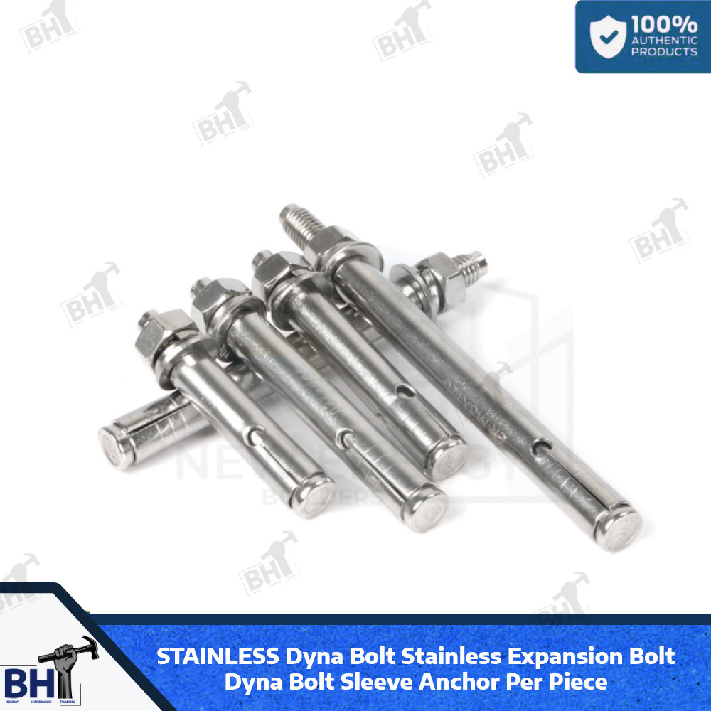 BHT || 304 STAINLESS Dyna Bolt Stainless Expansion Bolt Dyna Bolt ...