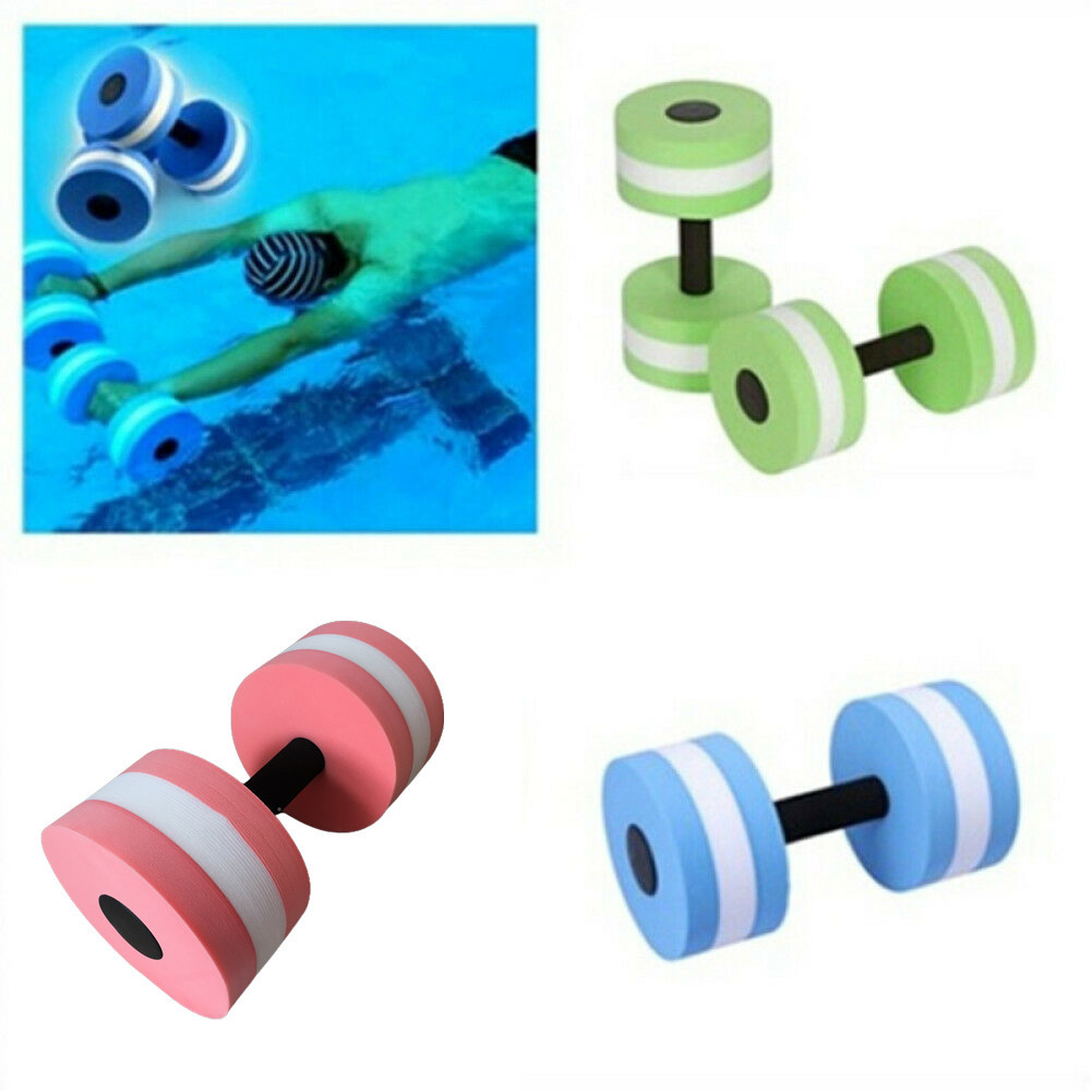 Lightweight Aqua Exercise Barbell for Pool Fitness Easy to Use EVA Foam ...