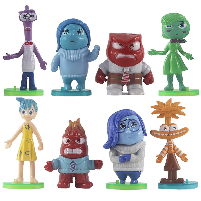 Inside Out Figure Sadness Joy Fear Anger Disgust Action Figure Inside ... Inside Out Figure Sadness Joy Fear Anger Disgust Action Figure Inside ...