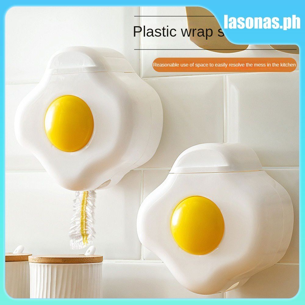 Disposable Plastic Wrap Storage Box Removable Wall-mounted Non-punching ...
