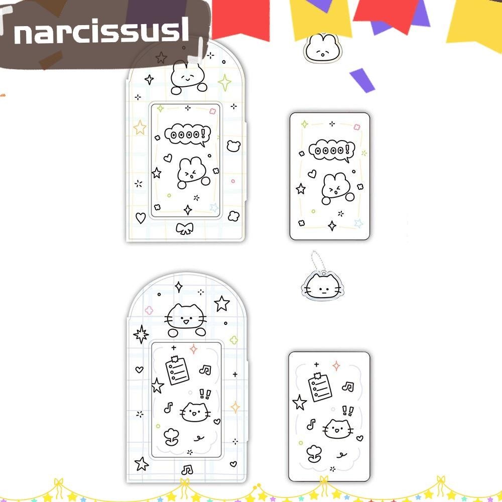 NARCIS Album Collection Book, 28 Pockets Cute Idol Photo Album, 3 inch ...