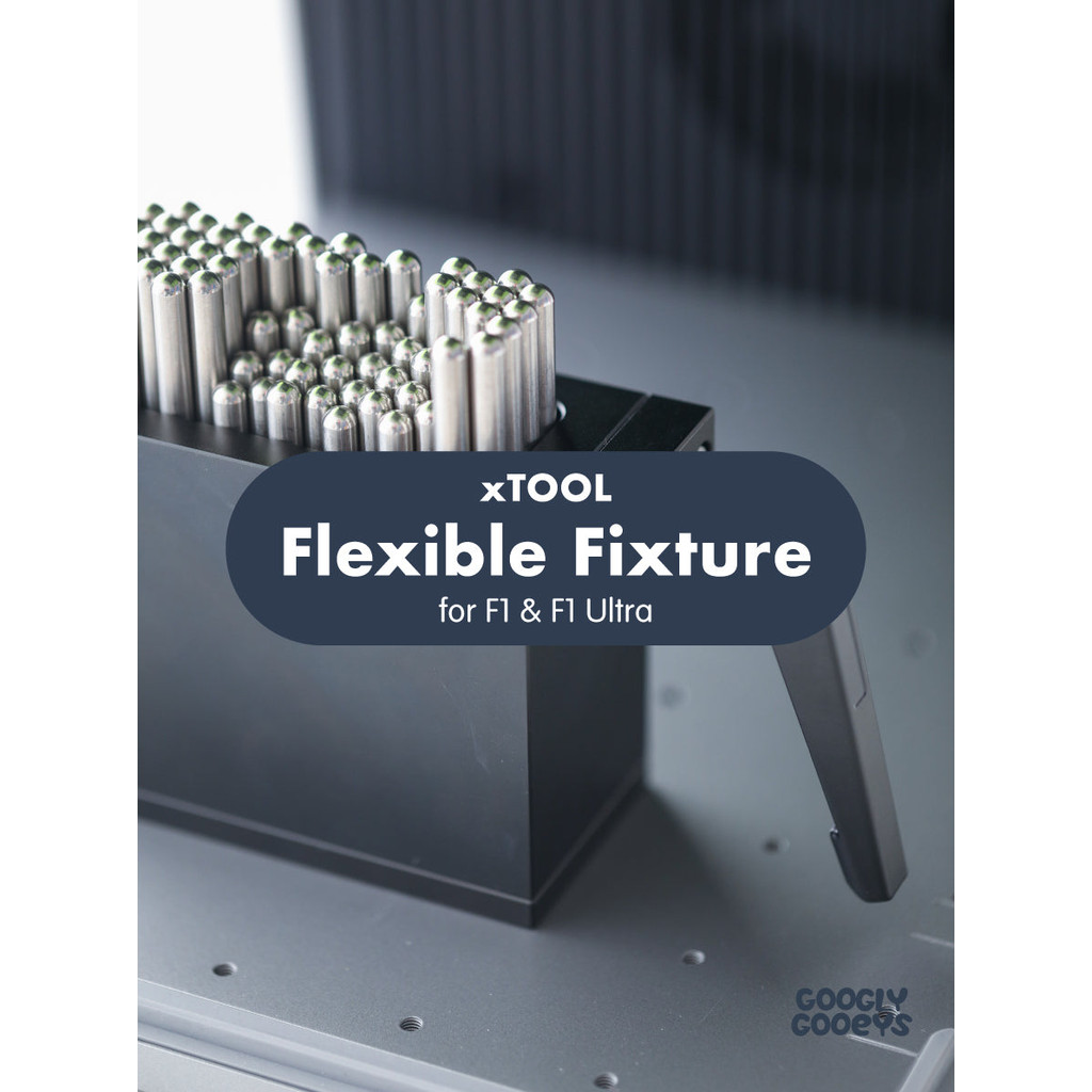 xTOOL Flexible Fixture for F1 & F1 Ultra Laser Engraving Attachment | Shopee Philippines