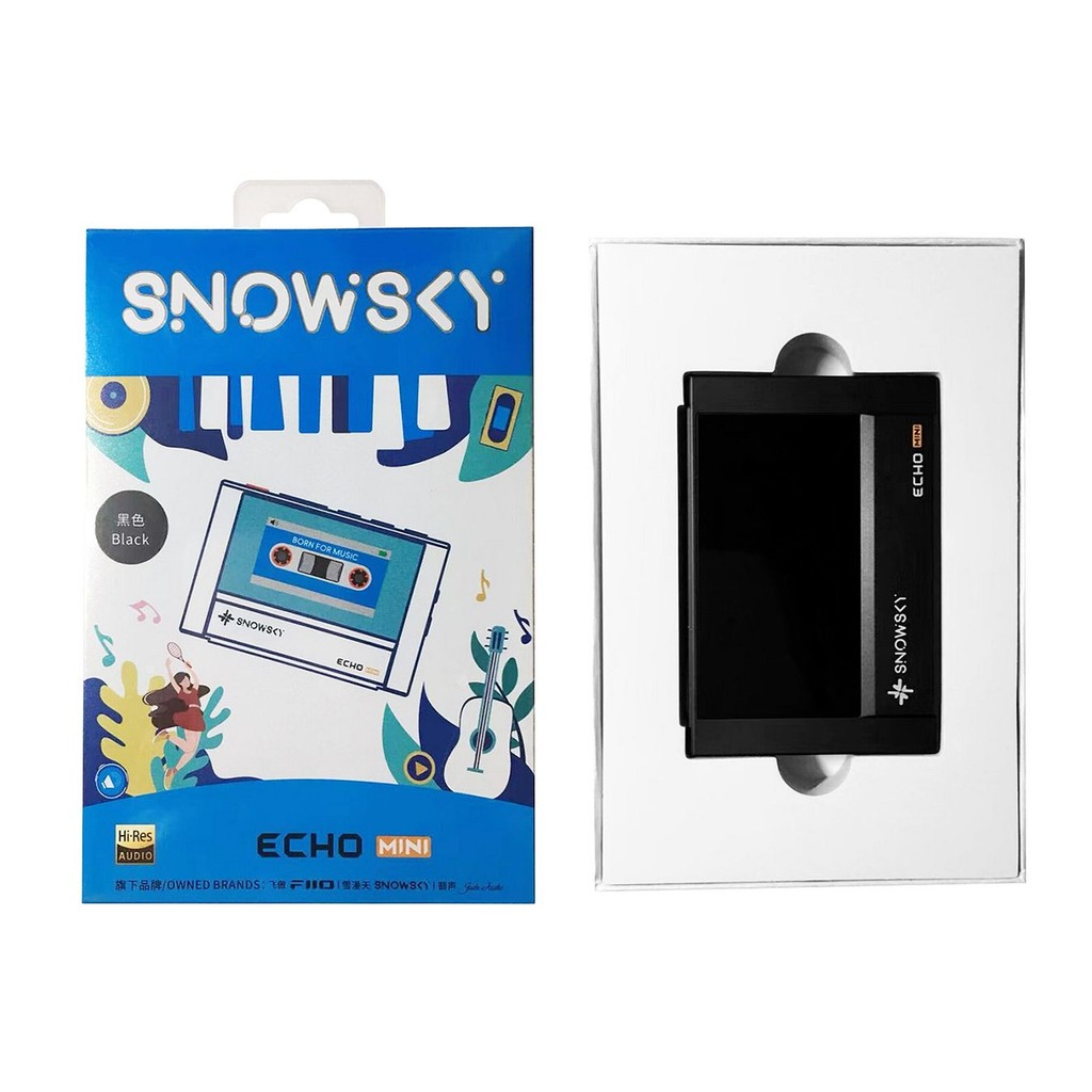 FiiO SnowSky Echo Mini Portable High-Res Lossless Music Player (Black), F4401E | Shopee Philippines