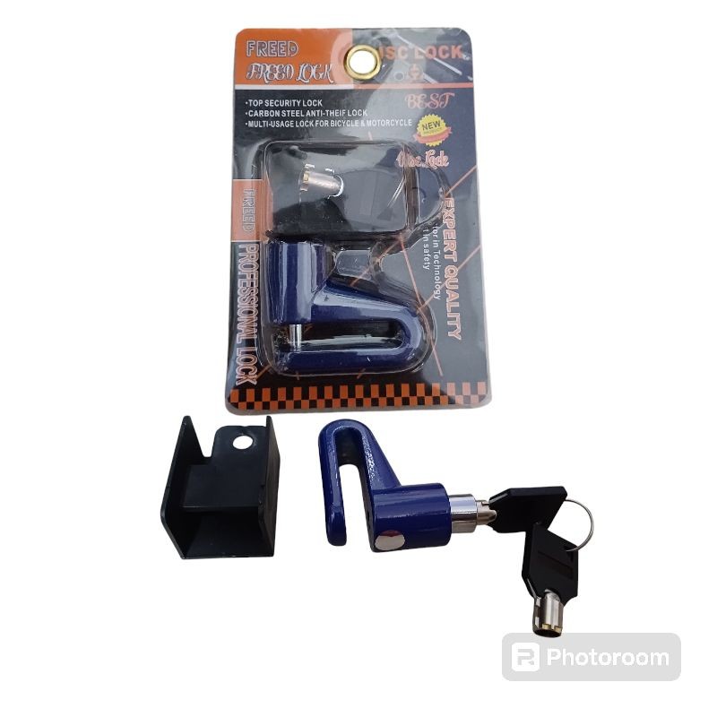 Freed motorbike disc padlock motorbike safety lock | Shopee Philippines