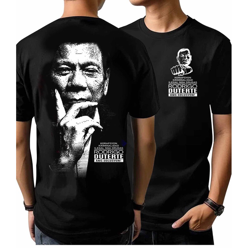 Duterte T Shirt Souvenir for men tee 2025 new top shirt | Shopee ...