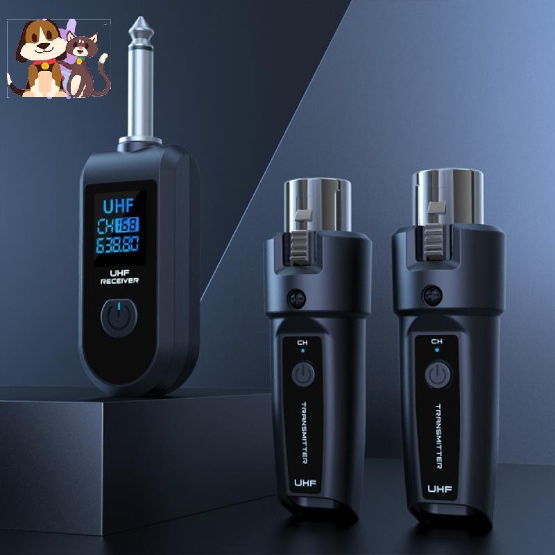 Wireless Microphone Transmitter Receiver 2.4Ghz, XLR Wireless ...