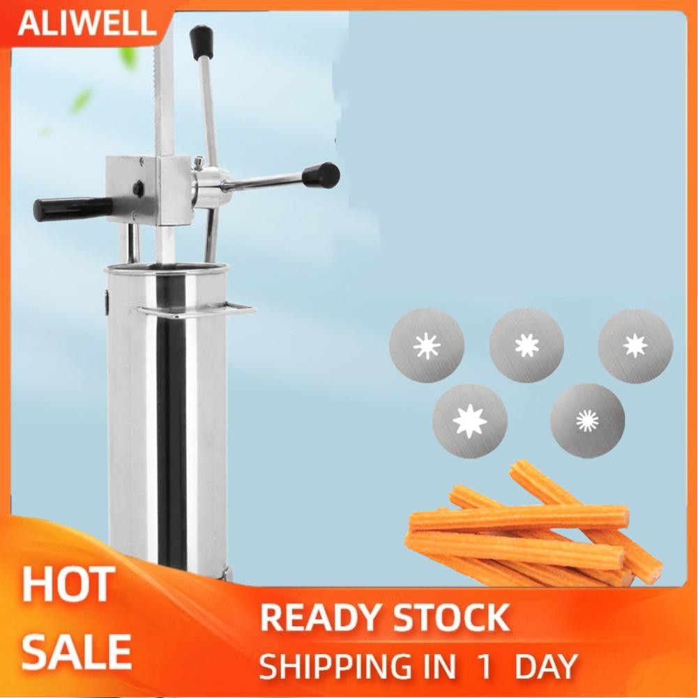Aliwell Spanish Churro Maker 3L Stainless Steel Vertical Churros ...