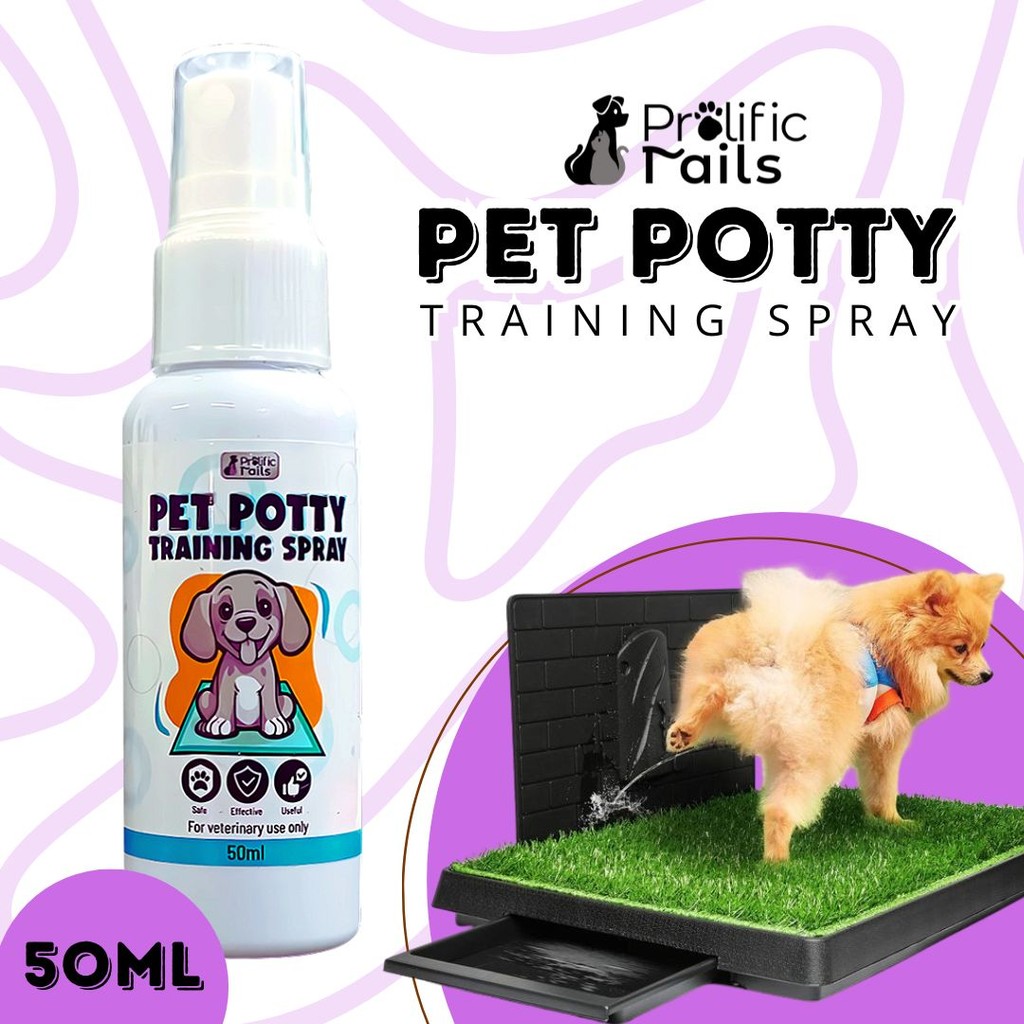 TBS2.0 - Prolific Tails Pet Potty Training Spray 50ml – Toilet Training ...