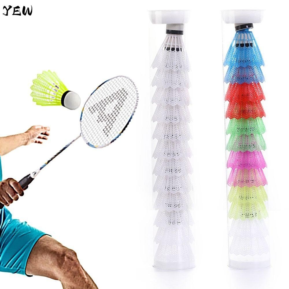 YEW Windproof Badminton, 6/12PCS Training Accessories Plastic ...