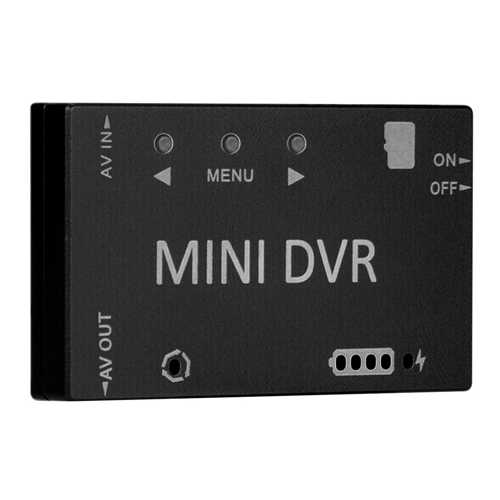 Mini FPV DVR Module NTSC/PAL Switchable Built-in Battery Video Audio FPV Recorder for RC Racing ...
