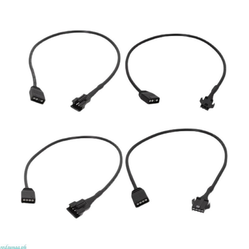 redsunaa Set Of 2 ARGB Extension Cord For DEEPCOOL Lian Li LED Strips ...