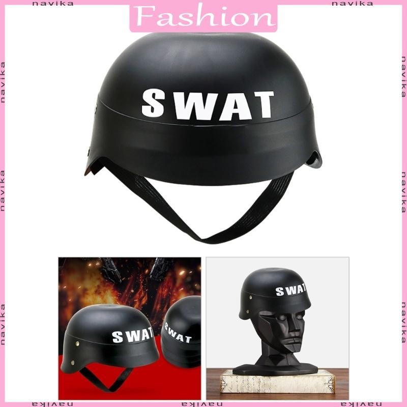 NAV Swat Hat Cop Captain Hat British Police Hat Police Officer Costume ...