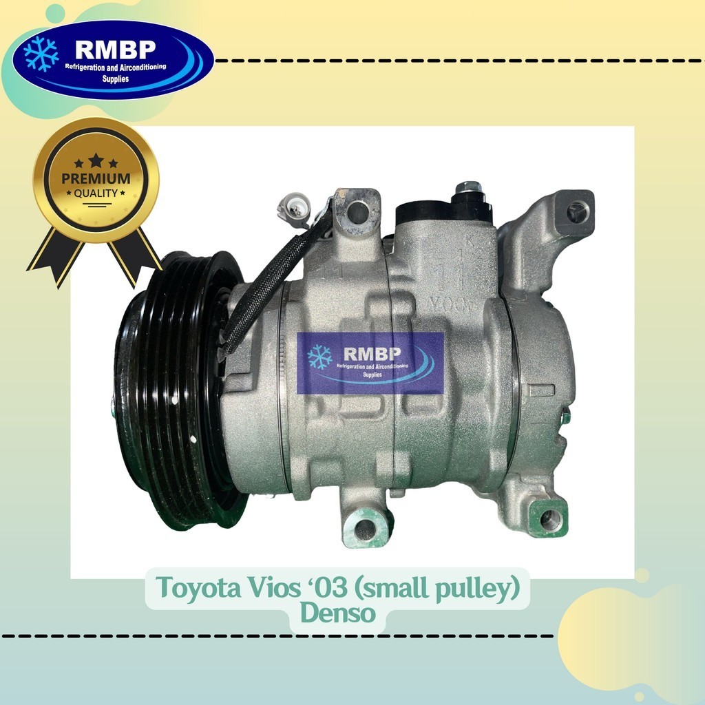 Automotive Aircon Compressor Toyota Vios '03 10S11C (Small Pulley ...