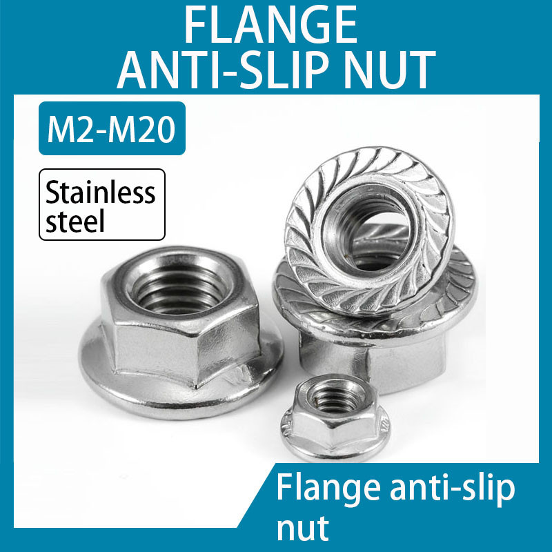 304 Stainless Steel/316 Stainless Steel Anti-Slip Locking Screw Cap Anti-Loose Surface Nut ...