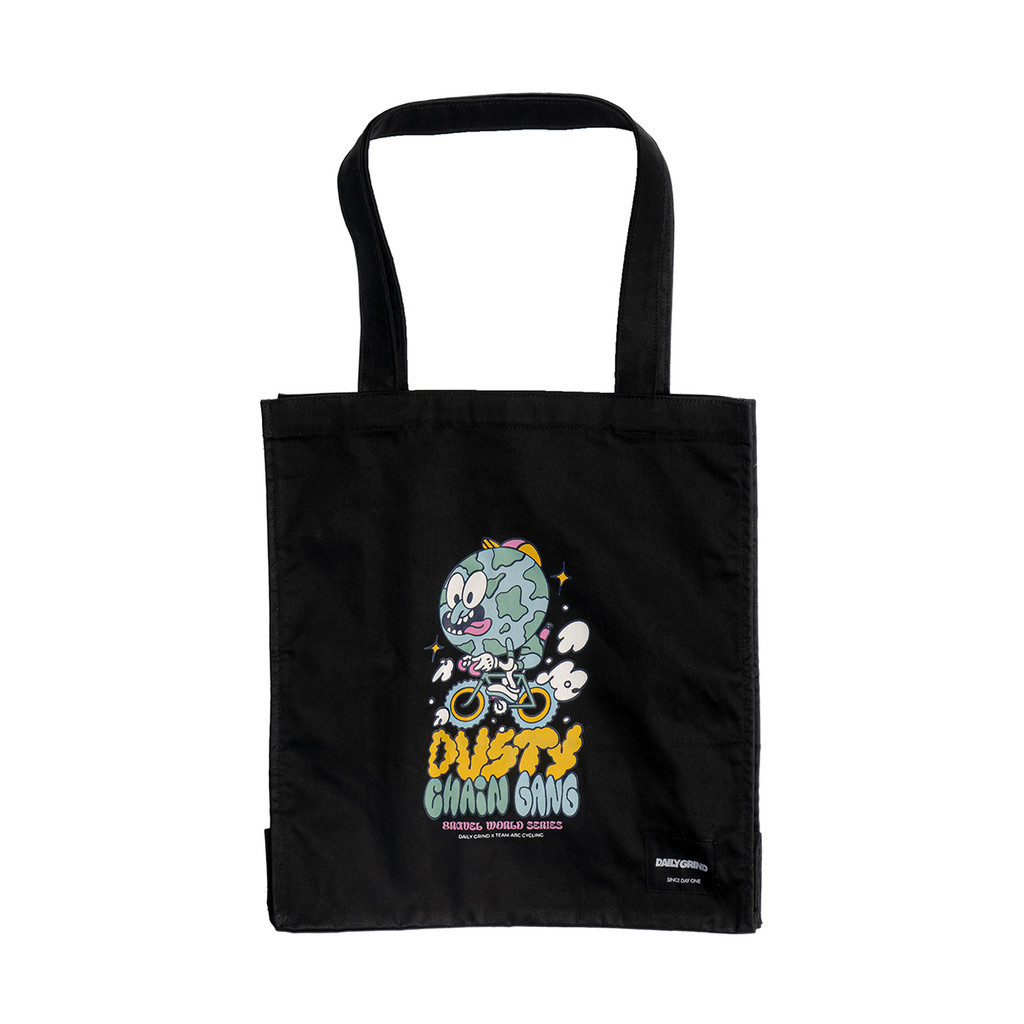 DAILY GRIND DUSTY CHAIN TOTE BAG BLACK | Shopee Philippines