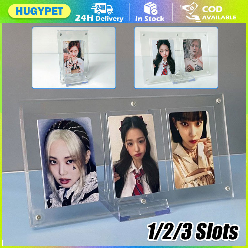 Acrylic Photo Frame Magnetic Picture Frames Desktop Photocard Album ...