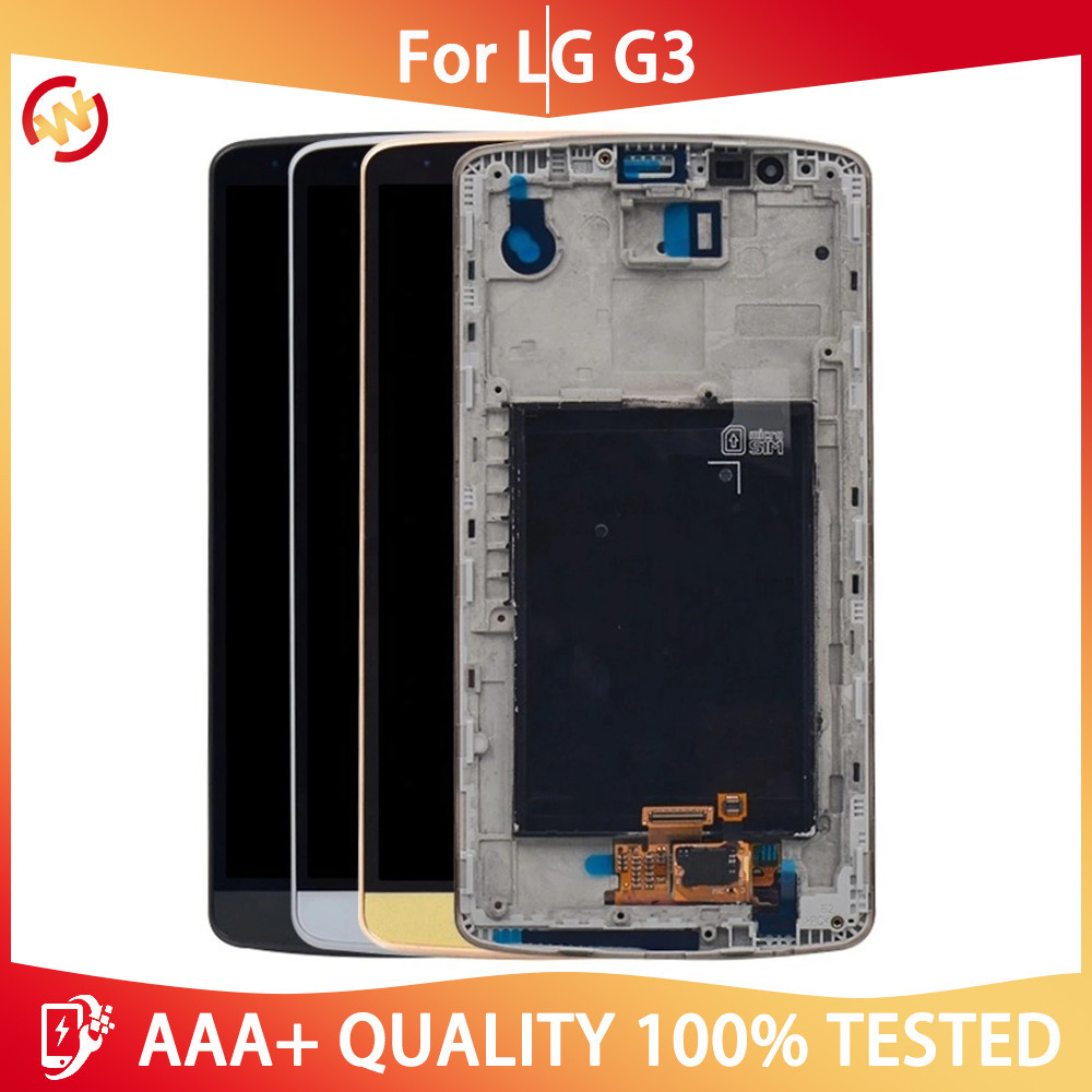 For LG G3 LCD Display Touch Screen Digitizer Assembly for LG G3 Display ...