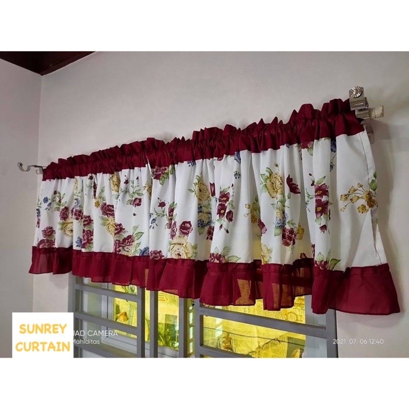 EVA MARIE DESIGN Curtain | Shopee Philippines