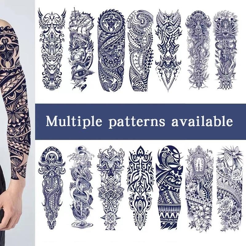 New Design Magic Full Sleeve Arm Tattoo Stickers Lasting 15 Days ...
