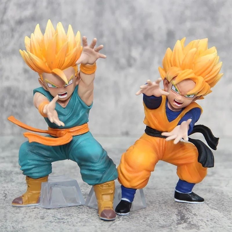 Dragon Ball Hand Office Hair Wave Son Goten Tranks Turtle Style Qigong ...