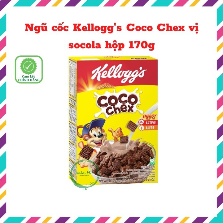 Kellogg's Coco Chex Instant Cereal Chocolate Flavor 170g | Shopee ...
