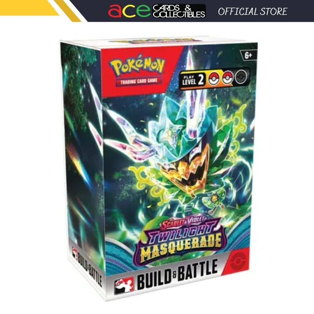 Pokemon TCG: Twilight Masquerade SV06 Build & Battle Box | Shopee ...