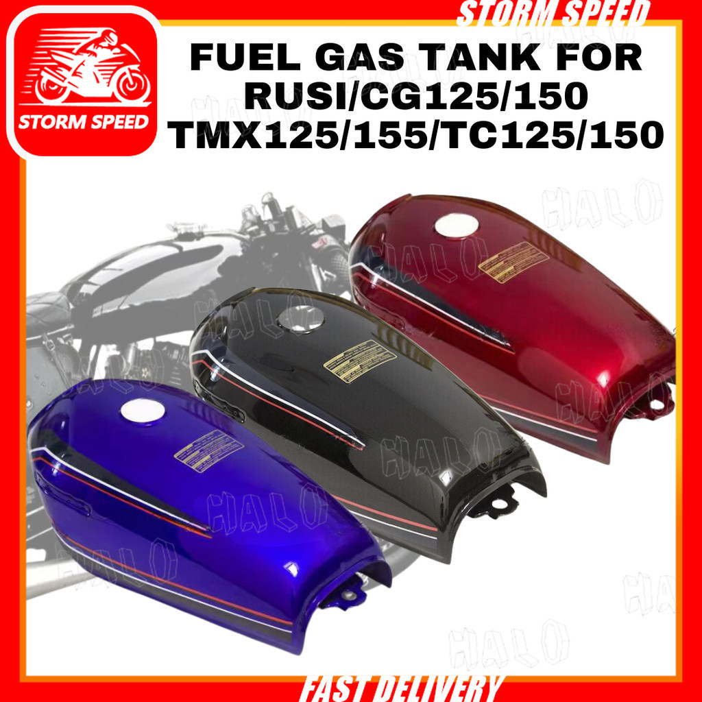 FUEL GAS TANK FOR RUSI/CG125/150/TMX125/155/TC125/150 [STORM SPEED ...