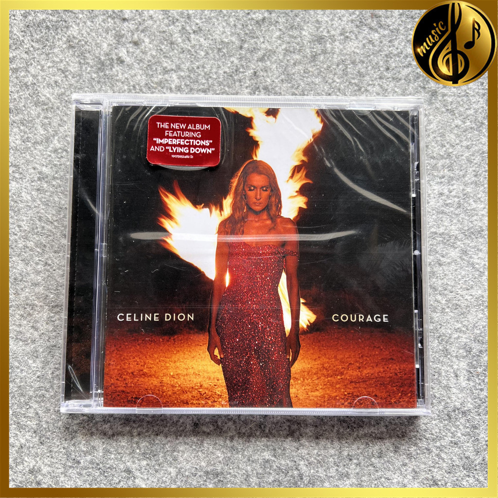 Original Celine Dion Courage 16 Songs CD Album [Sealed] CP0529 | Shopee Philippines