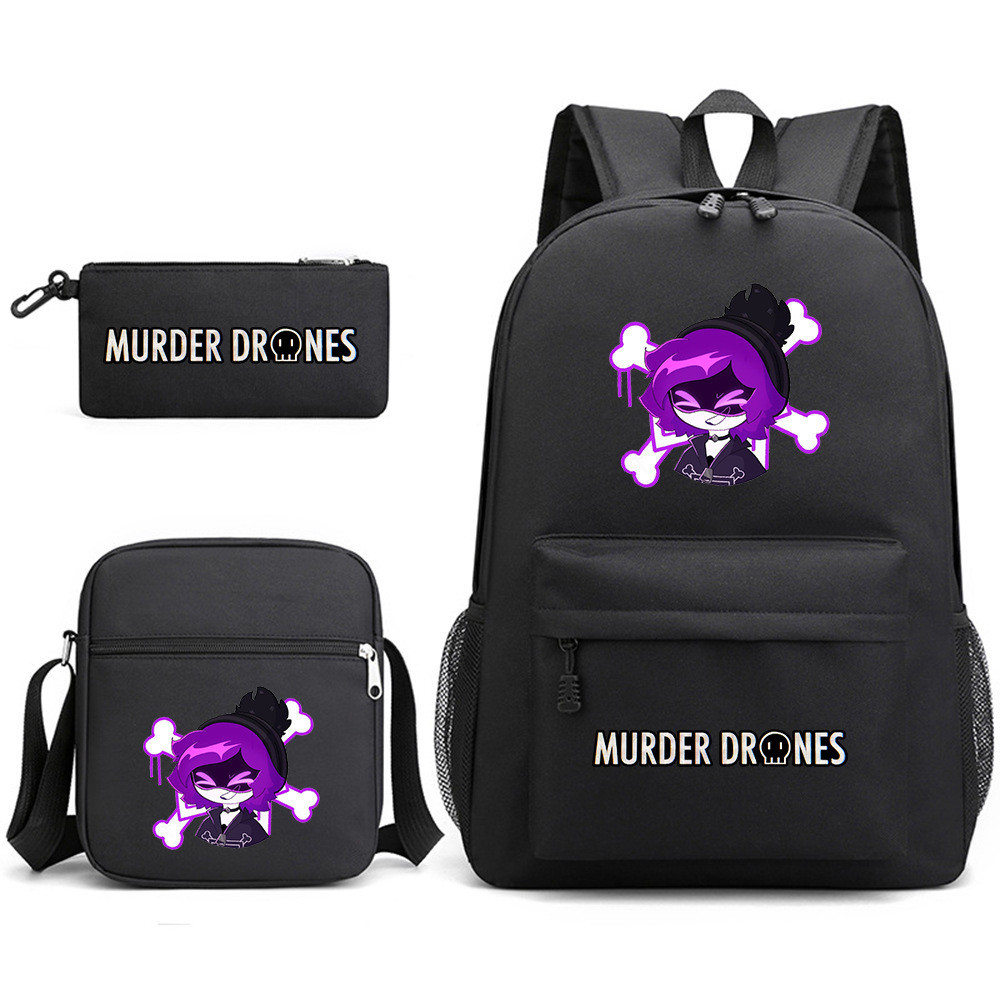 Murder Drones Season 1 Backpack for students large capacity cartoon ...