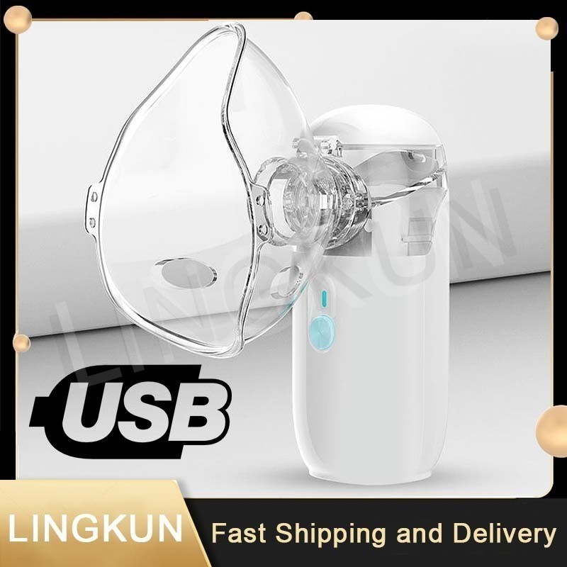 Handheld Portable autoclean Inhale Nebulizer Mesh Atomizer silent ...