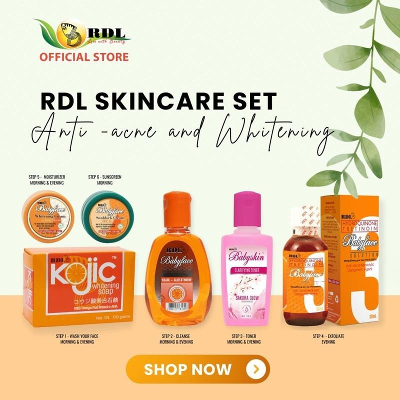 RDL Skin Care Ultimate Set (w/o Pouch) | Shopee Philippines