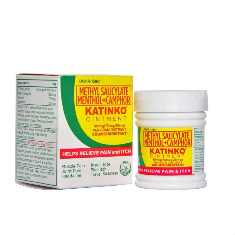 Katinko Ointment 30GRAMS Pain Relief & Itch | Shopee Philippines