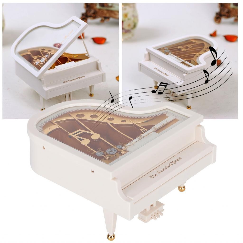 Dsubuy Clockwork Music Box Sweet Piano Portable Anniversaries For Kids | Shopee Philippines