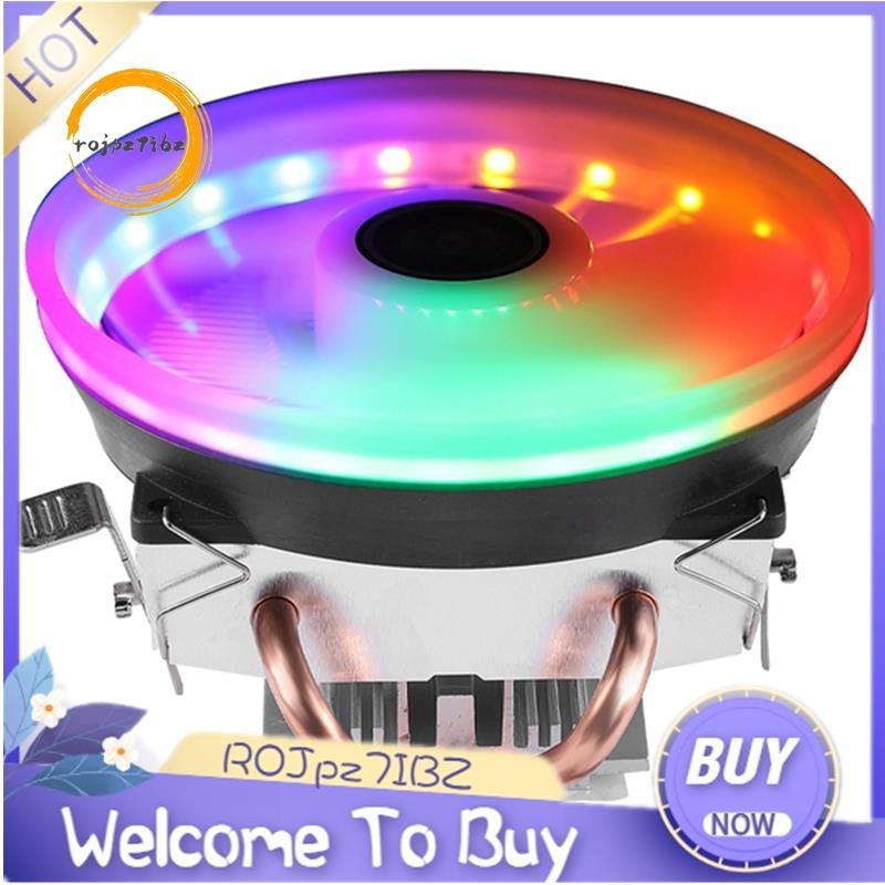 【ROJpz7IBZ】CPU Cooler 2 Pure Copper Heat Cooling Tower Down Pressure ...