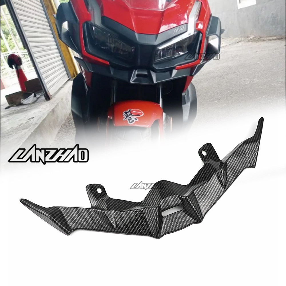 For HONDA ADV 160 ADV150 Headlight Eyebrow Front Fairing Cover ABS ...