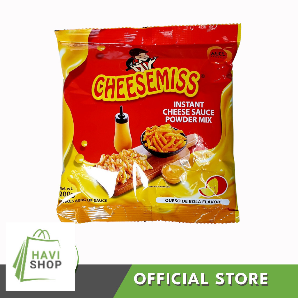 Cheesemiss® Instant Cheese Sauce Powder Mix (200g) | Shopee Philippines